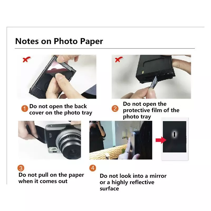 Tips Menggunakan Refill Kamera Polaroid Instax Mini